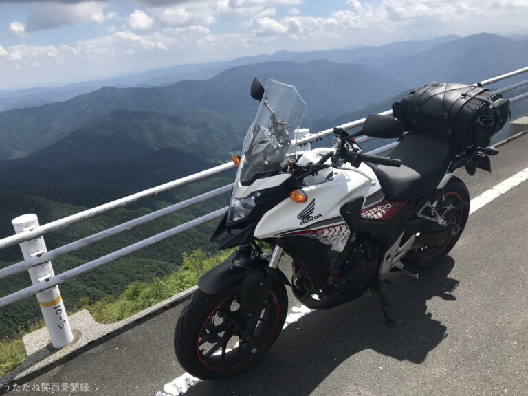 私のバイク紹介（HONDA 400X 2016年モデル） | うたたね関西見聞録